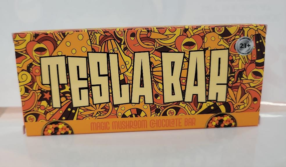 Tesla Bar Magic Mushroom Chocolate Bar – DoughMain