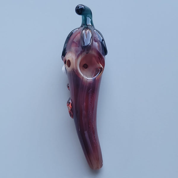 CHILI PEPPER W/FACE HAND PIPE – DoughMain