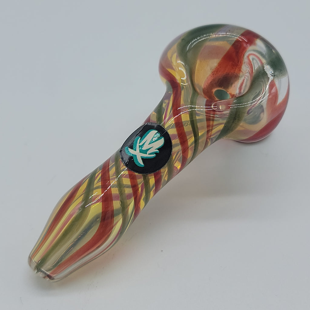 MATHEMATIX Candy Striped Hand Pipe – DoughMain