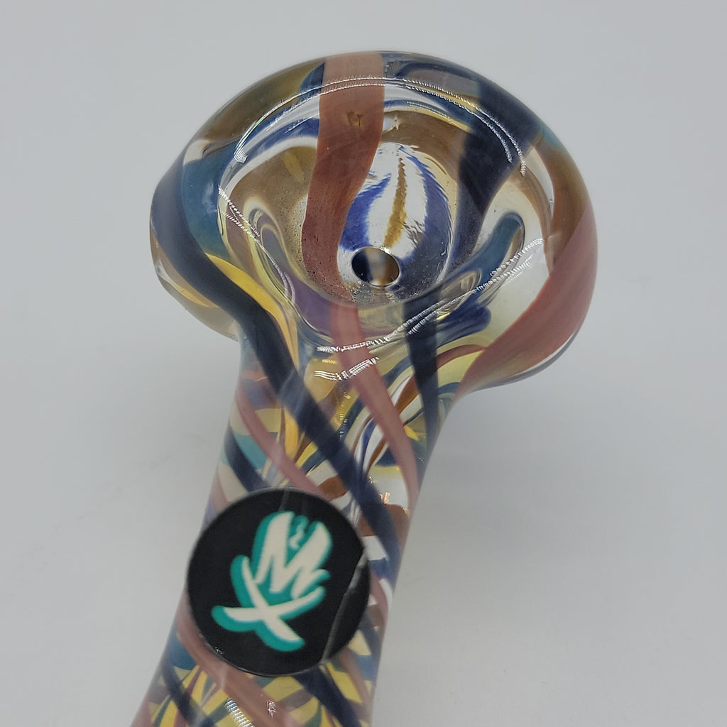 MATHEMATIX Candy Striped Hand Pipe – DoughMain