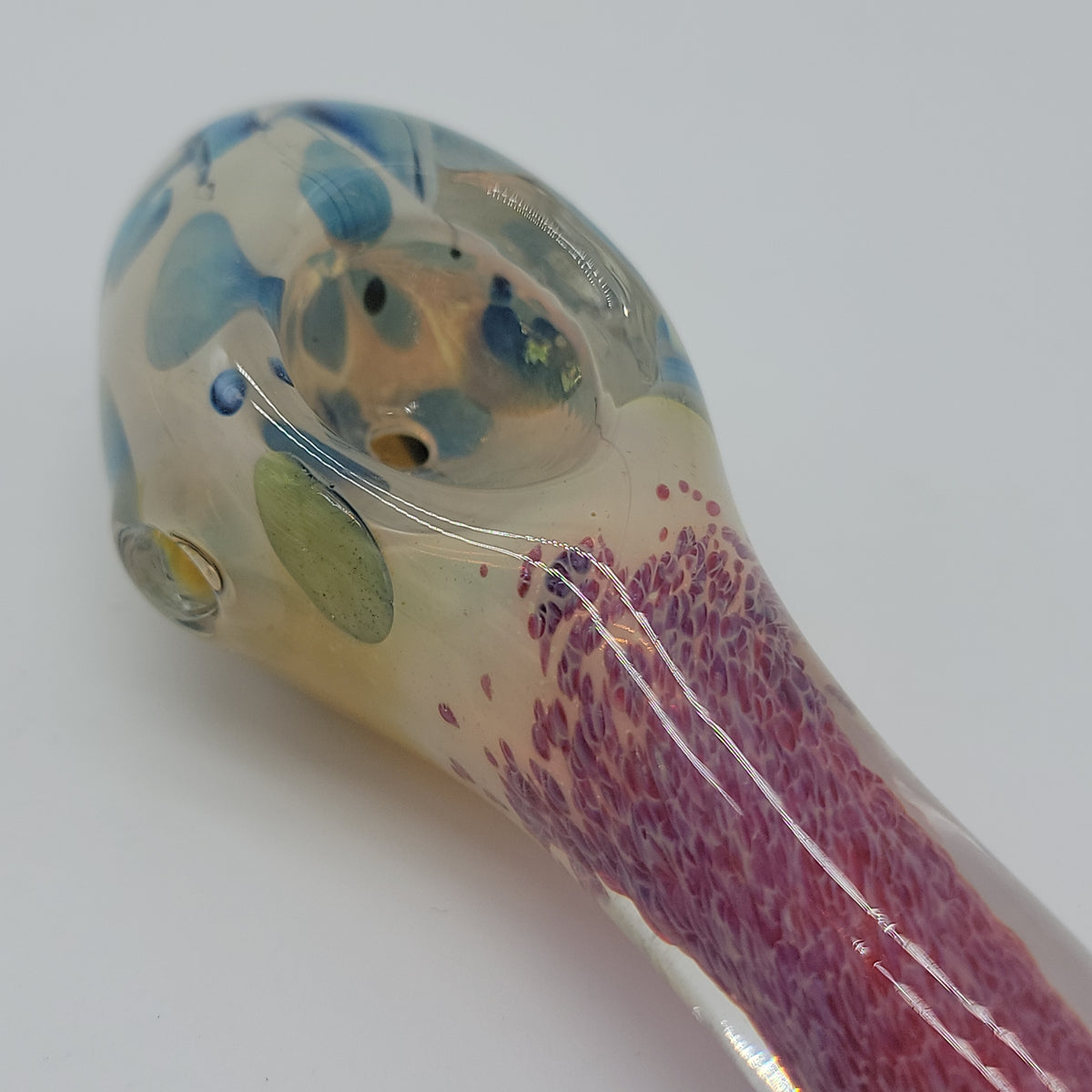 Thick Inside Out Frit Body Spoon Pipe – DoughMain