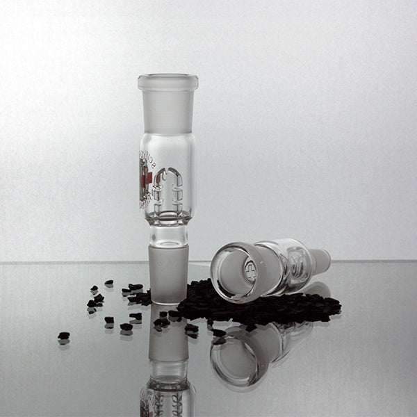 SI Pipes Glass Carbon Filter Adapter – Female/Male Standard (14/14 ...